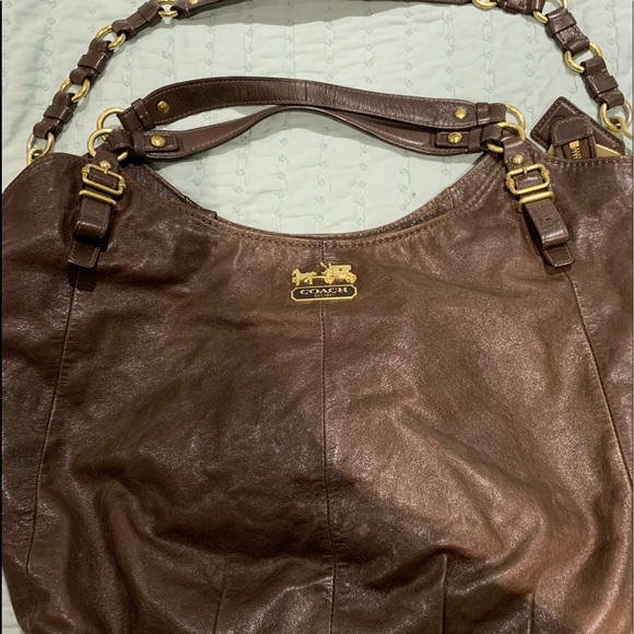 Coach | Bags | Coach Boho Brown Leather Authentic Bag | Poshmark